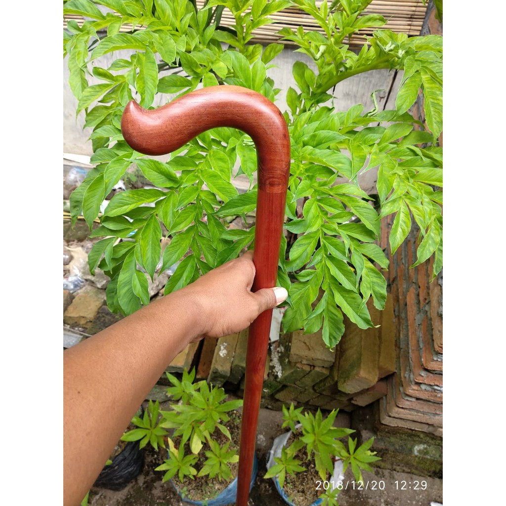 Jual tongkat jalan kayu NOGOSARI NAGASARI original HD 155 | Shopee ...