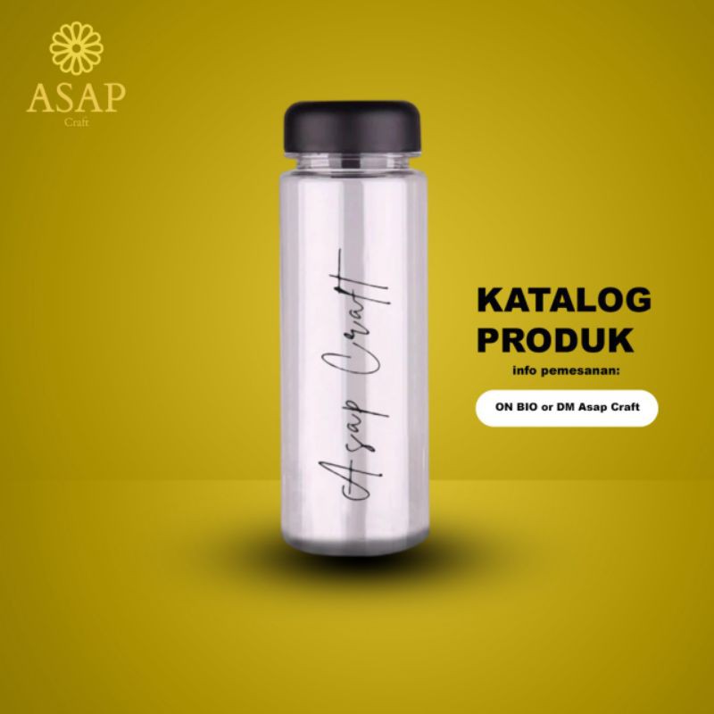 Jual botol my bottle custom nama logo | Shopee Indonesia