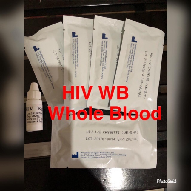 Jual HIV Card Whole Blood isi 2 Tes (Paket utk tes pribadi) | Shopee ...