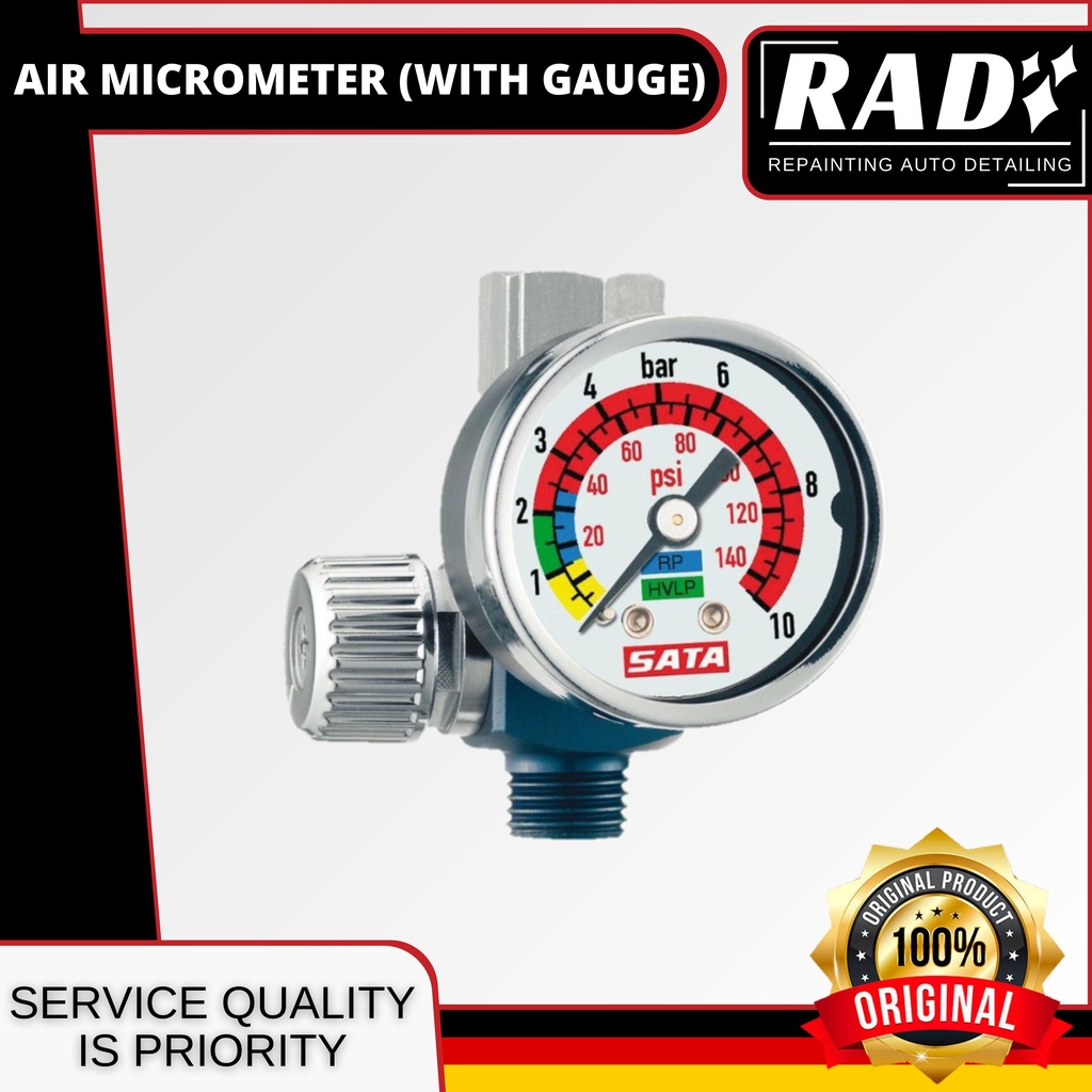 Jual SATA Air Micrometer With Gauge | Shopee Indonesia