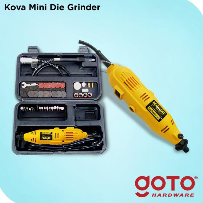 Jual Kova X-40 Yellow Mini Die Grinder Set 40 Pcs Gerinda Bor Turner ...