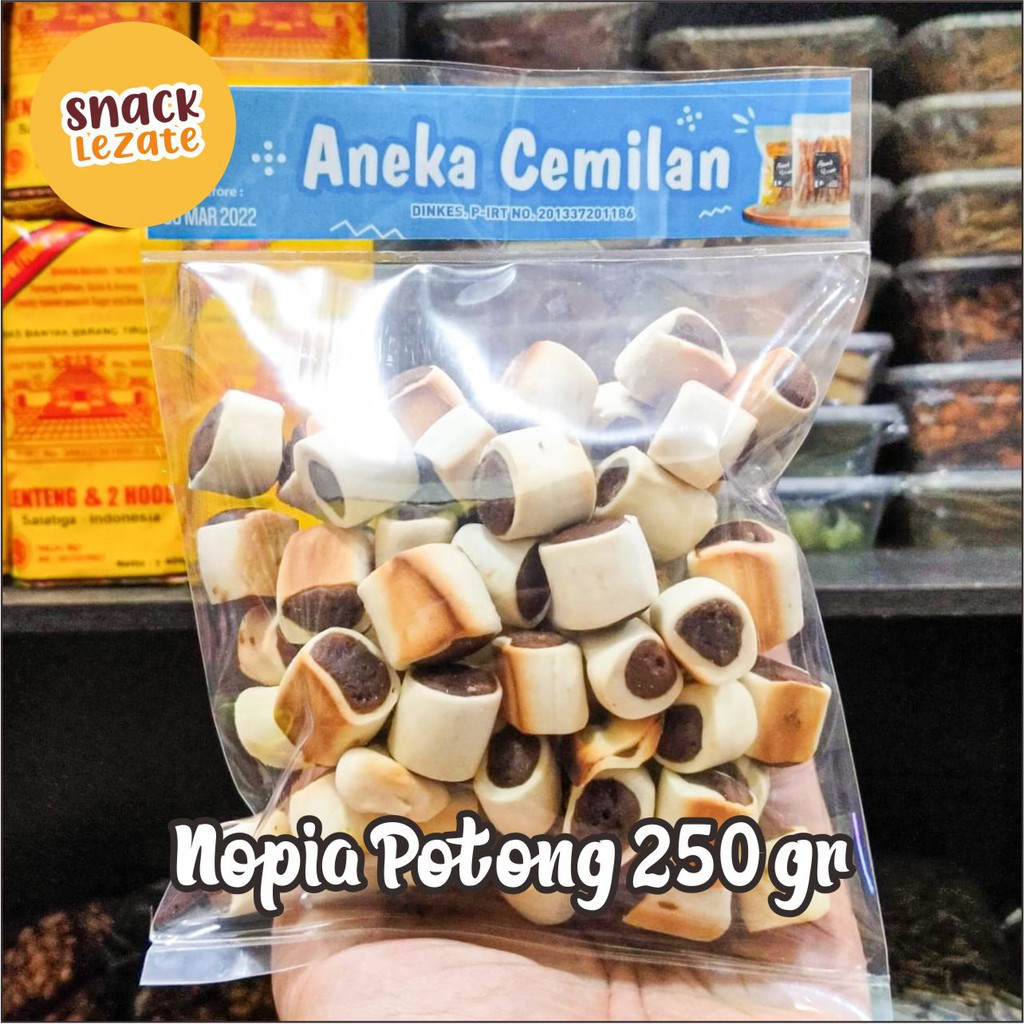 Jual Nopia Potong 250gr / Rasa Gula Jawa/ Kue Mino / Nopia / Cemilan ...