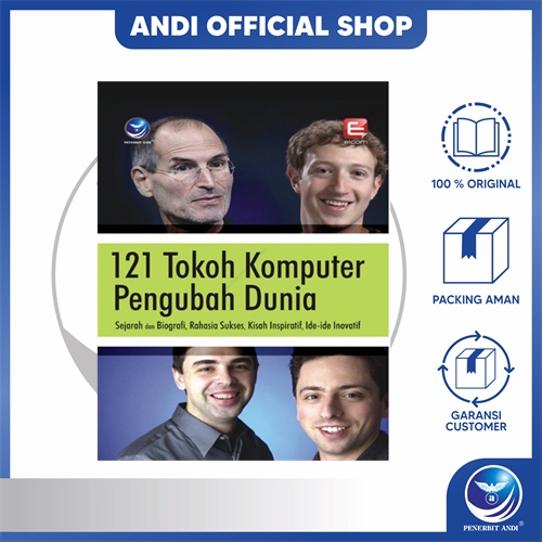 Jual Penerbit Andi - 121 Tokoh Komputer Pengubah Dunia, Sejarah Dan ... Jual Penerbit Andi - 121 Tokoh Komputer Pengubah Dunia, Sejarah Dan ...