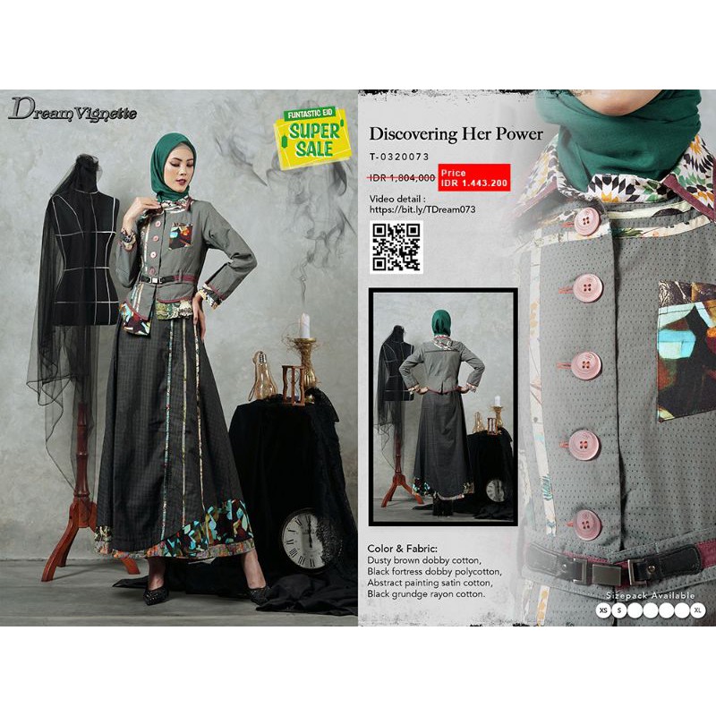 Jual Promo Opening Season Sale 2022 Tuneeca Dream Vignette T-0320 Kode ...