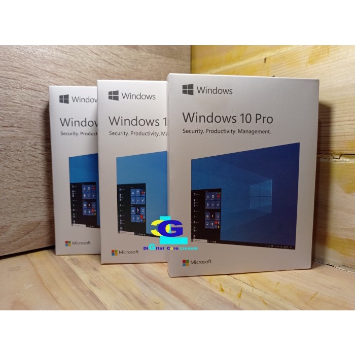 Jual Win 10 Pro FPP Box Installer USB 3.0 Bisa Pindah PC Original ...
