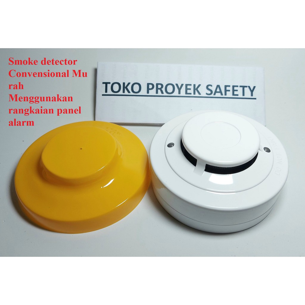 Jual Smoke Detector Convensional Murah / Smoke Detector Convensional ...