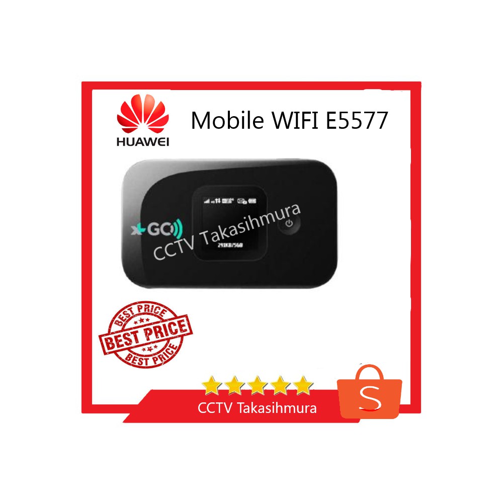 Jual Modem Mifi Huawei E5577 MAX 4G Unlock Version XL GO IZI ORIGINAL ...