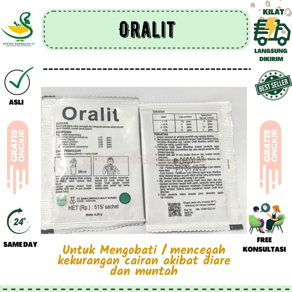 Jual Oralit Obat Terlengkap & Harga Terbaru Juli 2026 | Shopee Indonesia