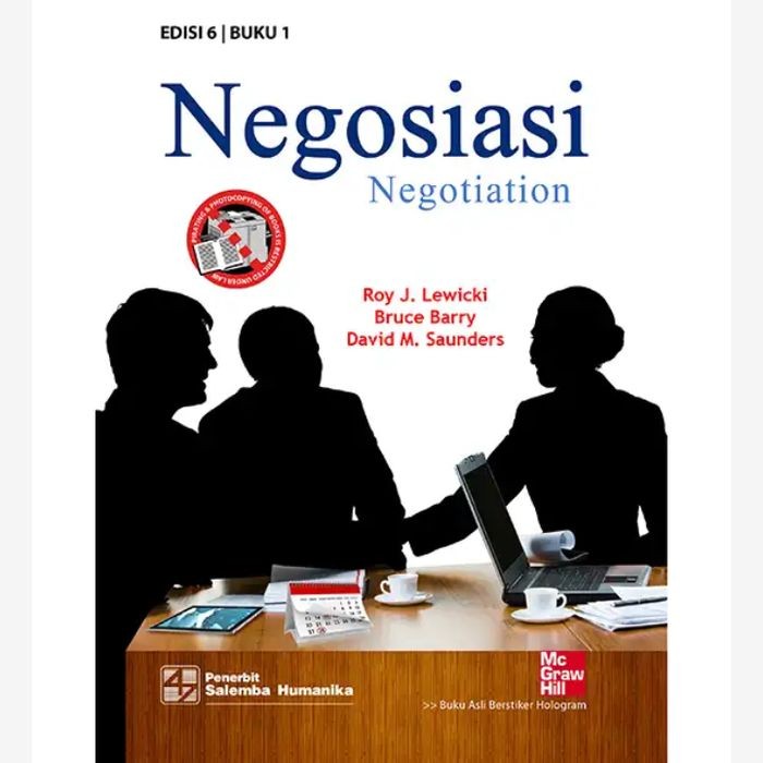 Jual NEGOSIASI Buku 1 Edisi 6 Negotiation Roy J. Lewicki Bruce Barry ...