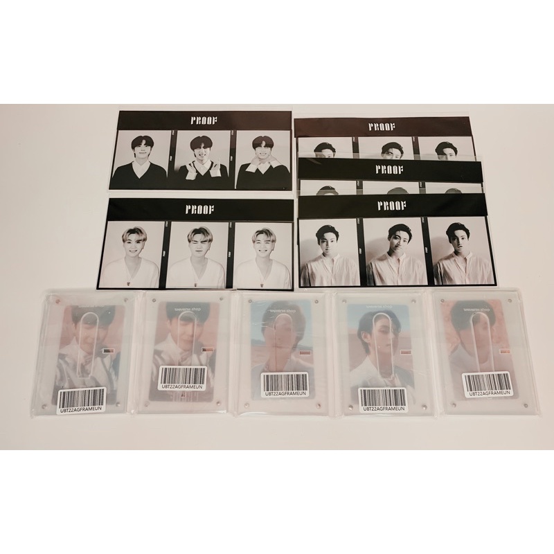 Jual BTS PROOF Anthology Album BENEFIT WEVERSE POB PHOTOCARD PC ACRYLIC FRAME Triptych Jungkook ...