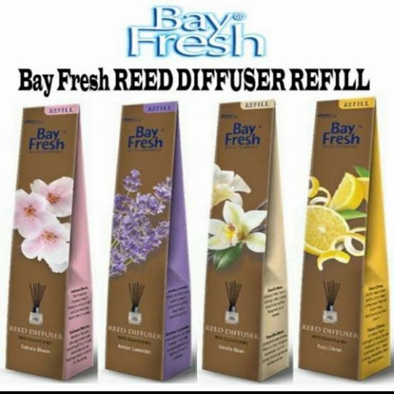 Jual Bay Fresh Reed Diffuser Refill 30 ml | bayfresh pengharum | Shopee ...