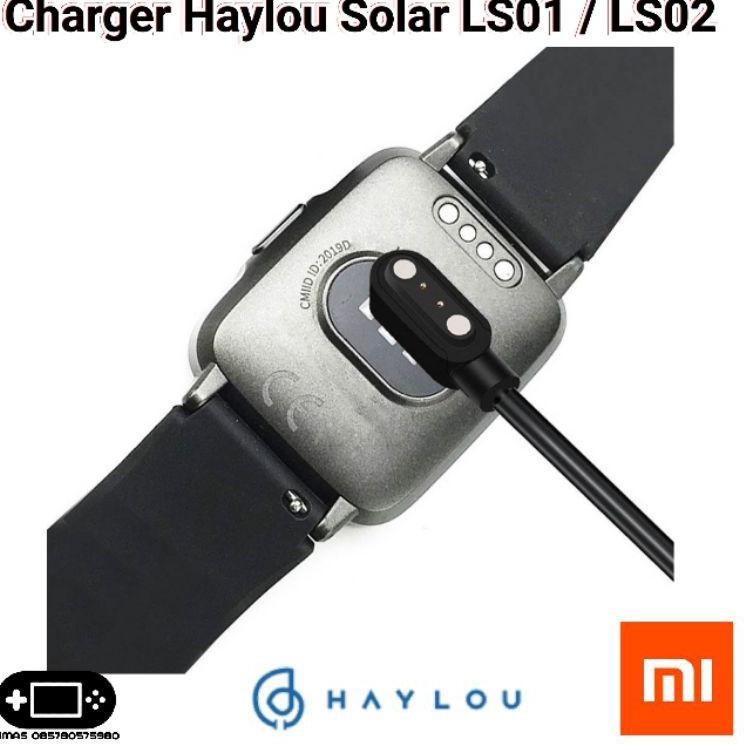 Jual Kabel Charger Haylou Solar LS01 LS02 LS 01 02 Cable Smartwatch 6A3 ...