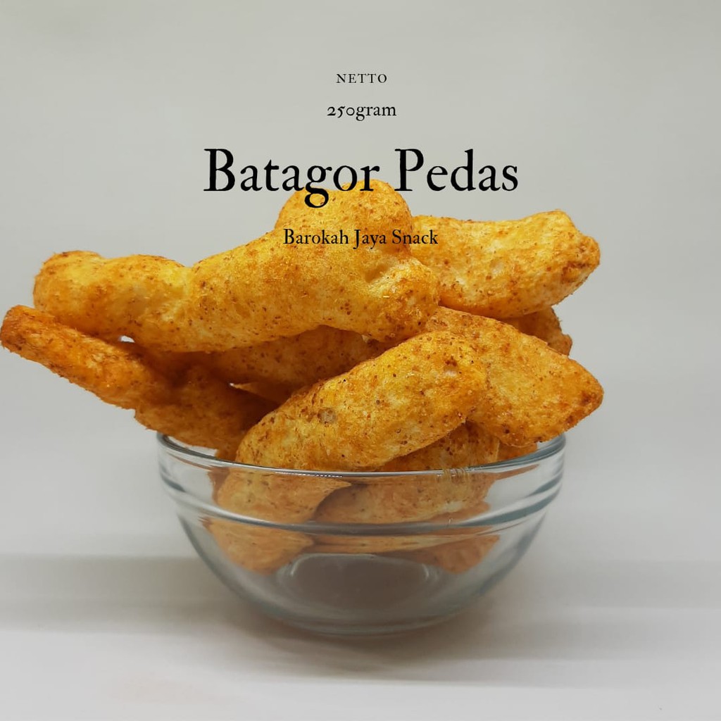Jual Batagor Kering Pedas 250gram | Shopee Indonesia