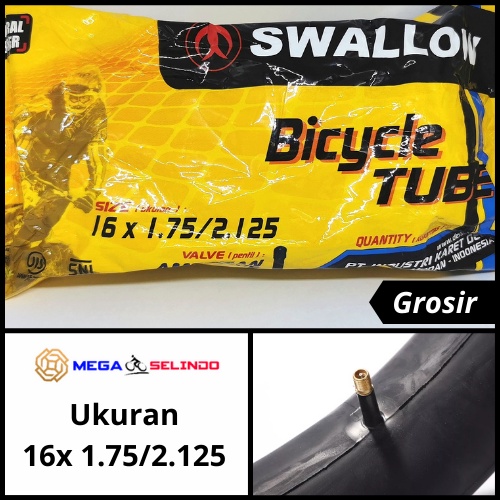 Jual Ban dalam sepeda Swallow ukuran 16 x 1.75/2.125 Grosir | Shopee Indonesia