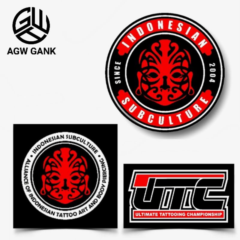 Jual Stiker Logo Indonesia Subculture/Stiker Indonesia Subculture ...
