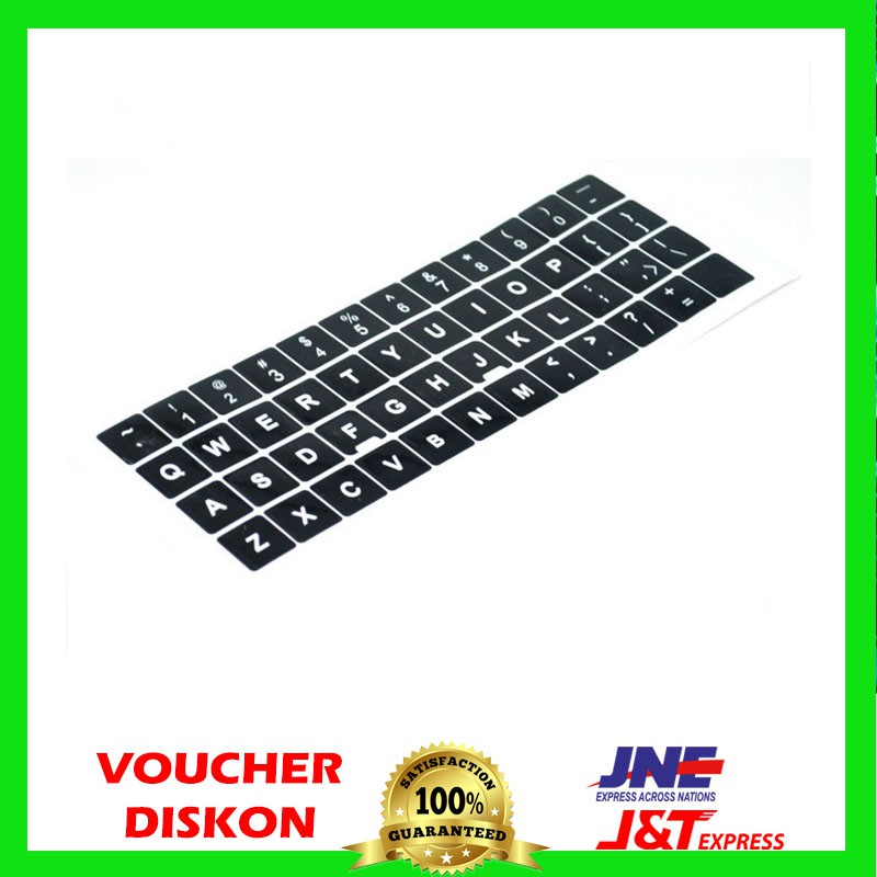 Jual English Layout Sticker for Keyboard / Stiker Keyboard - Stiker ...
