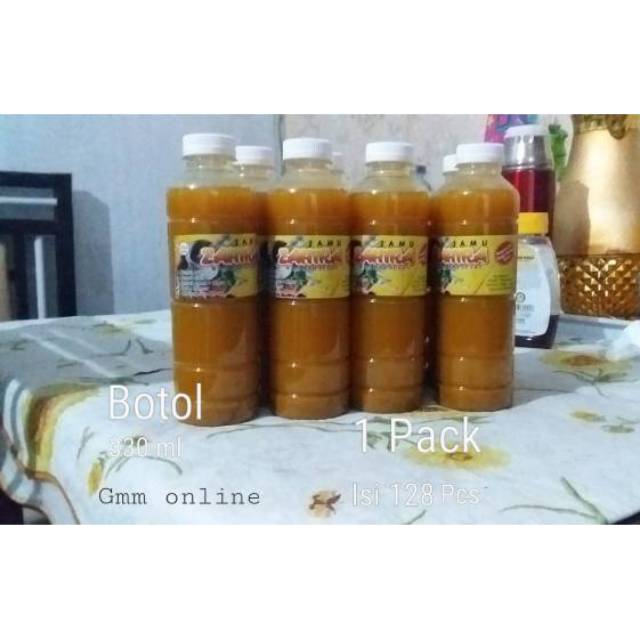 Jual Botol almond 330ml botol plastik botol jamu botol jus murah ...