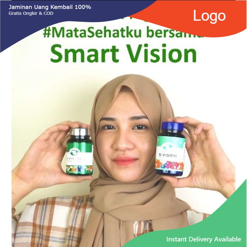 Jual COD Paket S-VISION + S-EYETECH ( Obat Herbal Mata Minus & Silinder ...