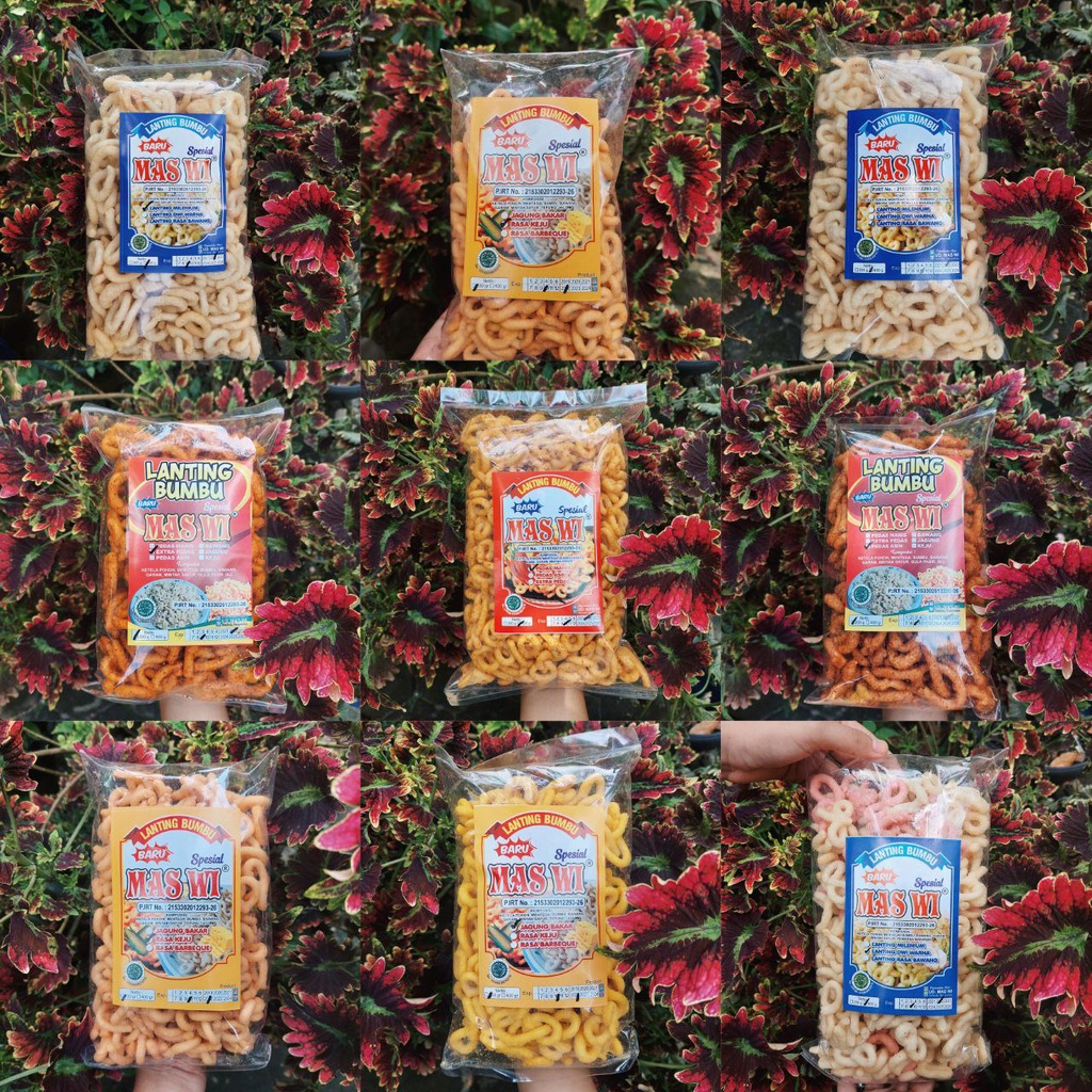 Jual (Termurah) Lanting Bumbu Kebumen Mas Wi Rasa Bawang Pedas manis ...