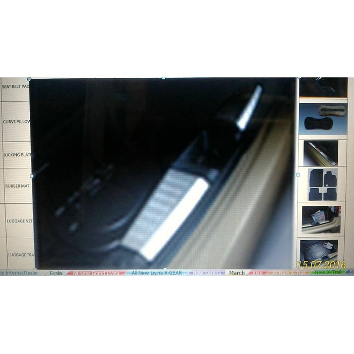 Jual Plate Kicking Rear Scrub Plate Nissan March Original Asli | Shopee ...