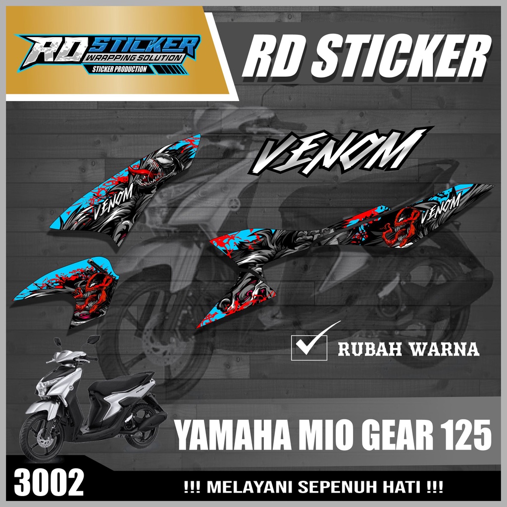 Jual ( BISA COD ) striping mio gear 125 striping mio gear 125 variasi ...
