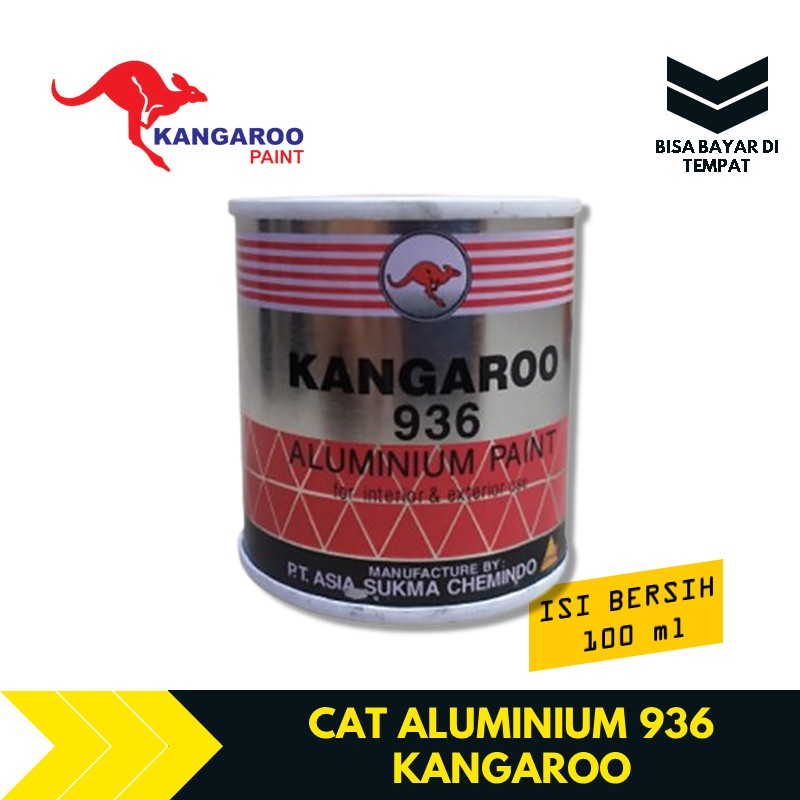 Jual Cat Besi Anti Karat Silver Metalik Aluminium 0.1 Liter 100ml ...