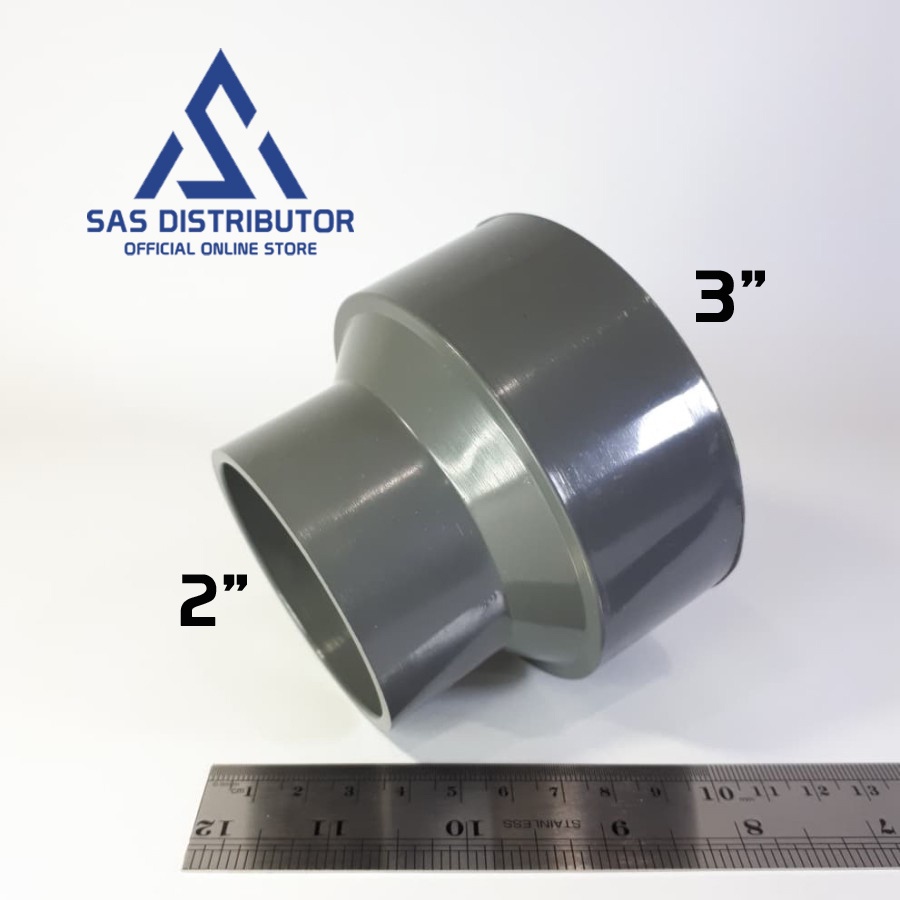 Jual Vlok Sok 3 x 2" inch PVC Soket / Reducer Sock 3 x 2" inch D ...