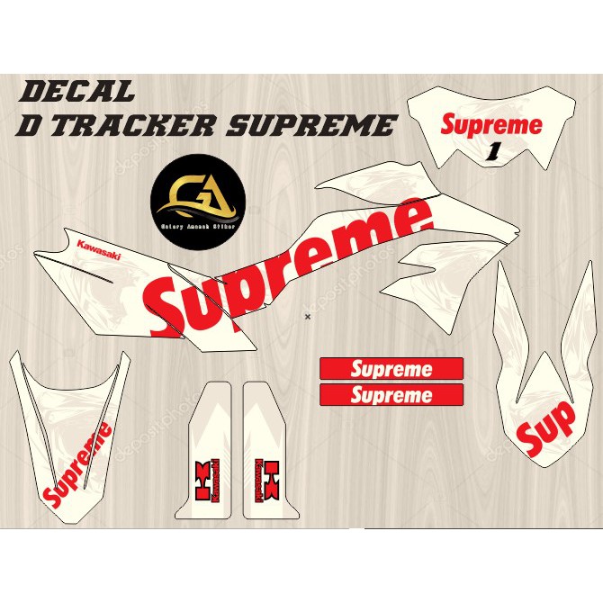 Jual STRIPING DECAL D TRACKER SUPREME SULTAN | Shopee Indonesia