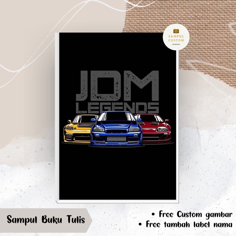 Jual ( HARGA 1 LEMBAR MIN ORDER 5 LEMBAR ) SAMPUL BUKU MOBIL JEPANG ...