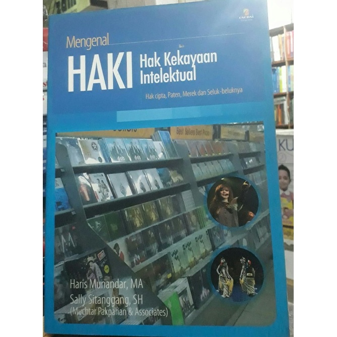 Jual Buku Mengenal HAKI Hak Cipta Paten Merek dan Seluk Beluknya Haris ...