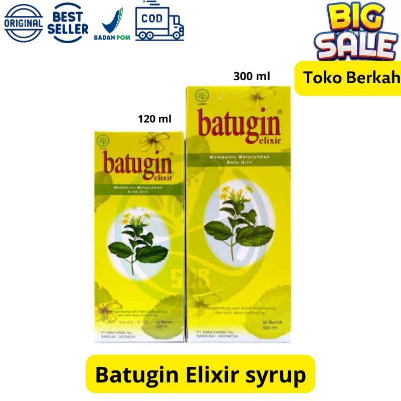 Jual Batugin elixir 120 ml / 300ml ED 2027 | Shopee Indonesia