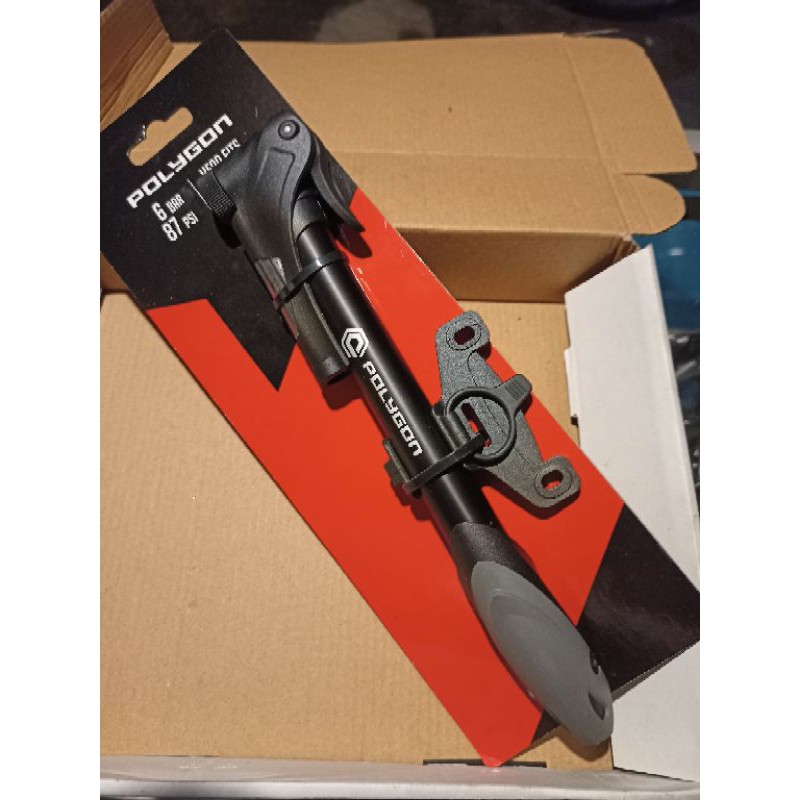 Jual pompa sepeda pompa mini by Polygon | Shopee Indonesia