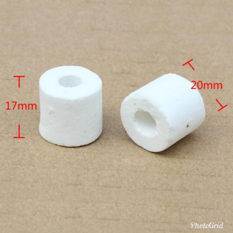 Jual Bioring Keramik 500 gr - Bio ring Aquarium - Bioring filter kolam ...