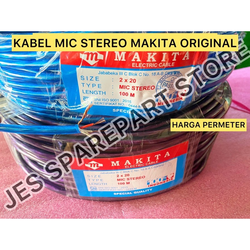 Jual KABEL MIC STEREO MAKITA ORIGINAL | Shopee Indonesia