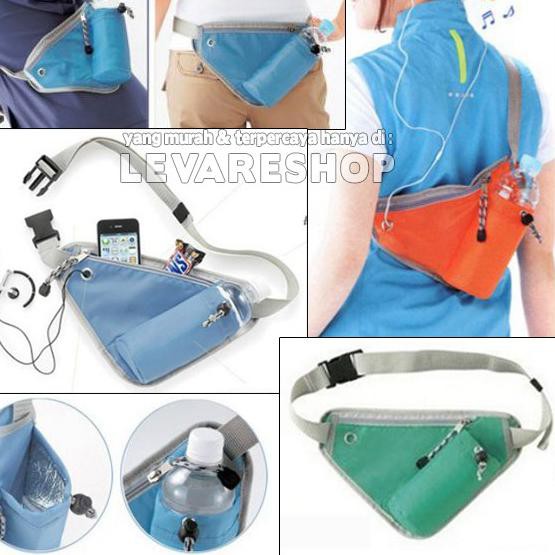 Jual 8IN Running Bag / Tas Pinggang Punggung Lari Jogging + Tempat ...