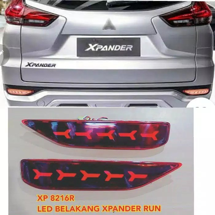 Jual LAMPU LED REFLEKTOR REFLECTOR BUMPER BELAKANG MITSUBISHI XPANDER ...