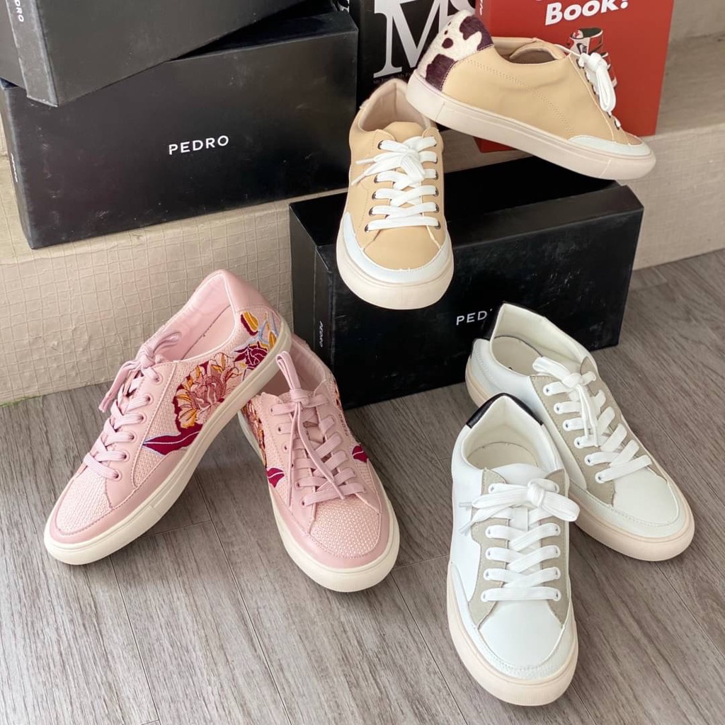 Jual PS051 Sepatu Sneakers Wanita Pedro Sneakers Shoes | Shopee Indonesia