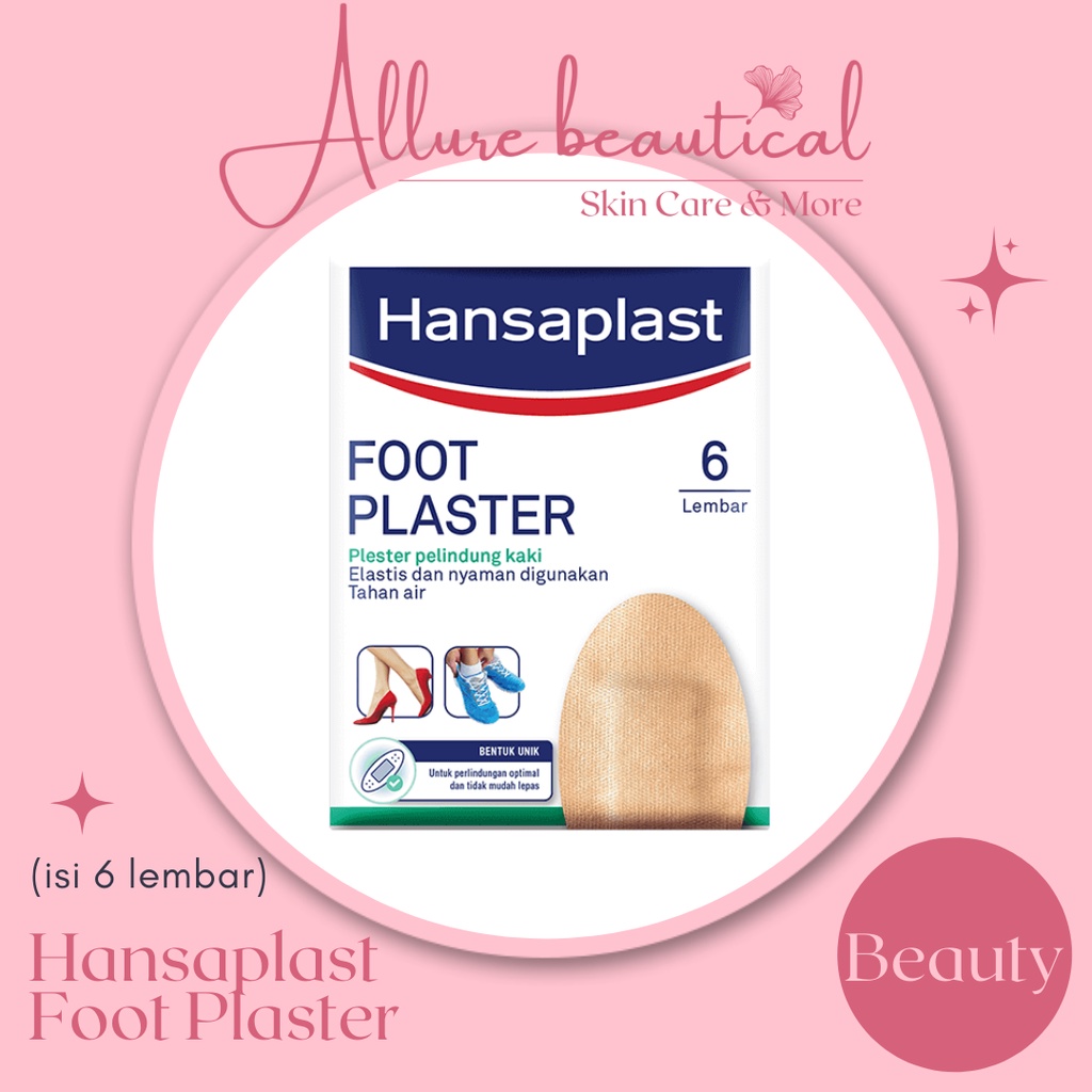 Jual Hansaplast Foot Plaster Pelindung Kaki Luka Kapalan Isi 6 lembar ...