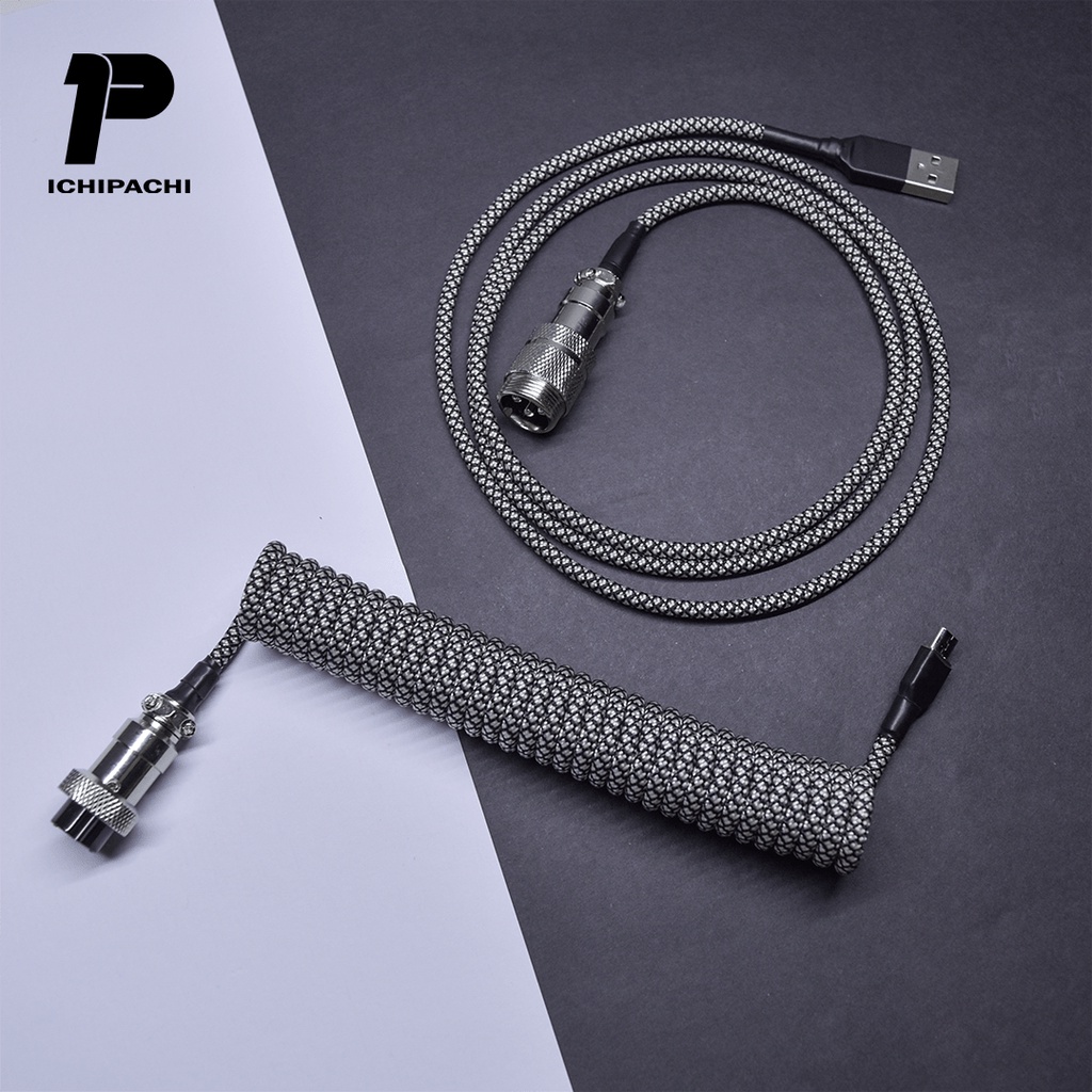 Jual Coiled Paracord Cable/Kabel Paracord/Kabel Keyboard Diamond ...