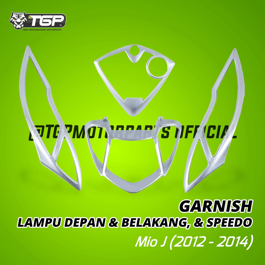 Jual Garnish MIO J FULL SET (Cover Speedometer Lampu Depan Belakang ...