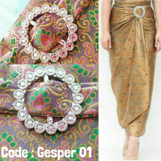 Jual Gesper / Ring Rok Lilit / Kain Lilit Kode 01 | Shopee Indonesia