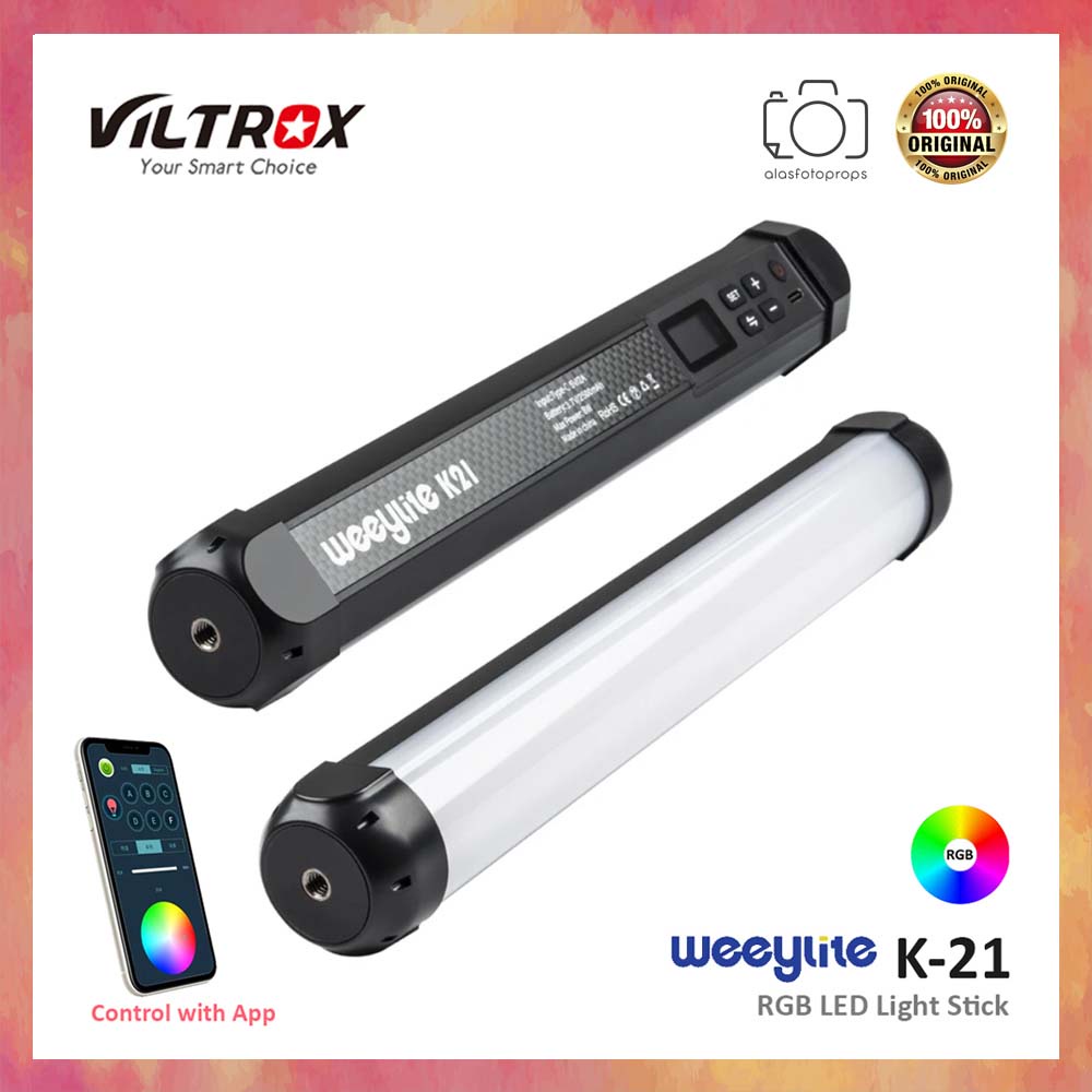 Jual VILTROX Weeylite K21 RGB FULL LED Light Stick | Shopee Indonesia