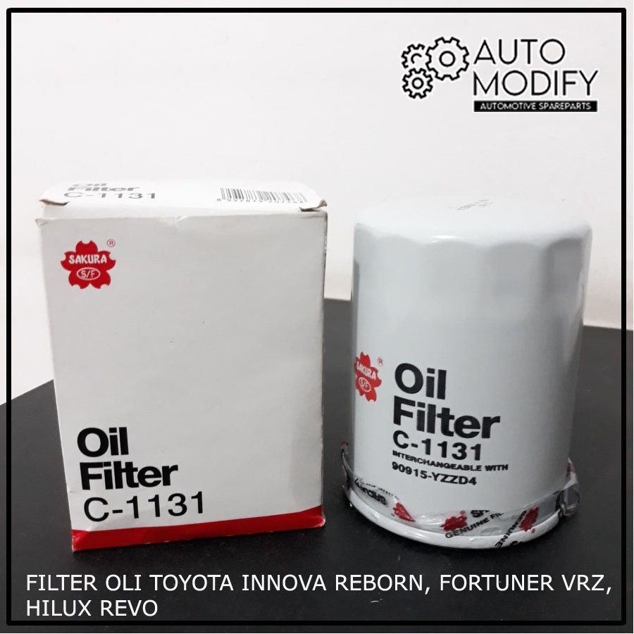 Jual Sakura Filter Oli Innova Reborn, Fortuner VRZ, Hilux Revo C 1131 ...