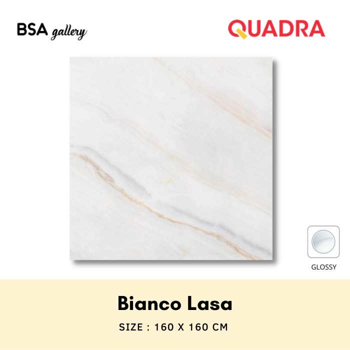 Jual QUADRA GRANITE 160X160 BIANCO LASA / GRANIT MEJA LANTAI DINDING ...