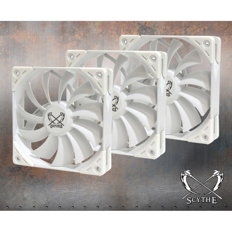 Jual Scythe Fan KazeFlex 120 WHITE - Triple Pack | Shopee Indonesia