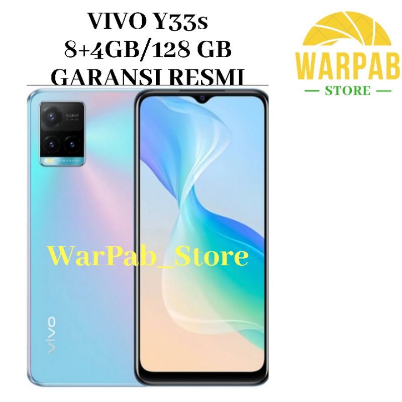 Jual HP VIVO Y33S 8/128 GB - VIVO Y 33S RAM 12GB ROM 128GB GARANSI ...