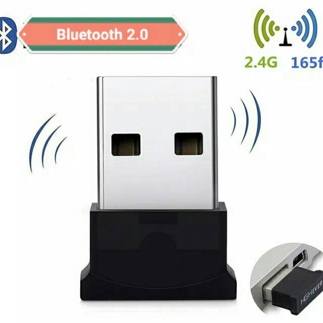 Jual Bluetooth 2.0 Usb Dongle Adapter Wireless Transmitter Receiver ...