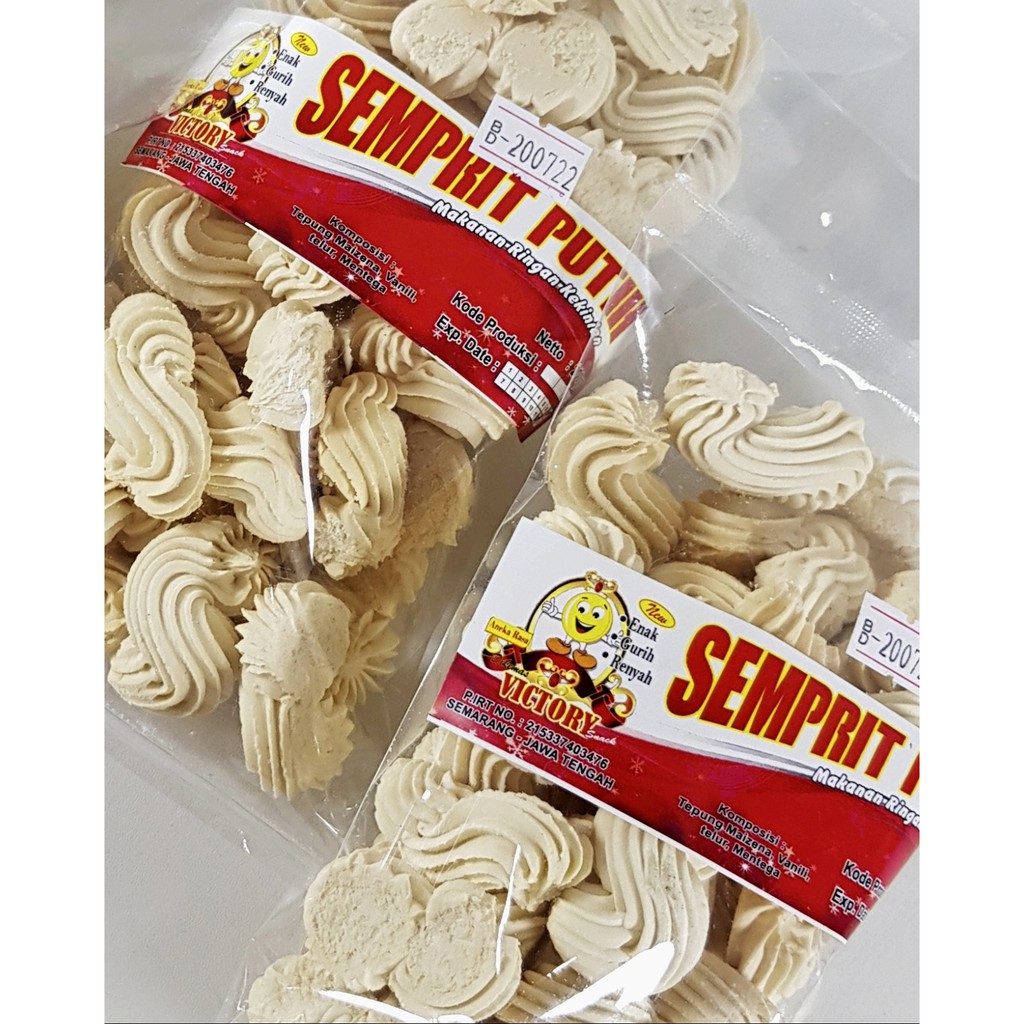 Jual Victory Snack - Camilan Roti Semprit Putih / Roti Es murah isi 200 ...