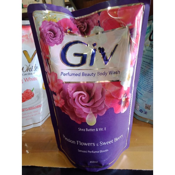 Jual GIV perfumed beauty body wash 400ml | Shopee Indonesia
