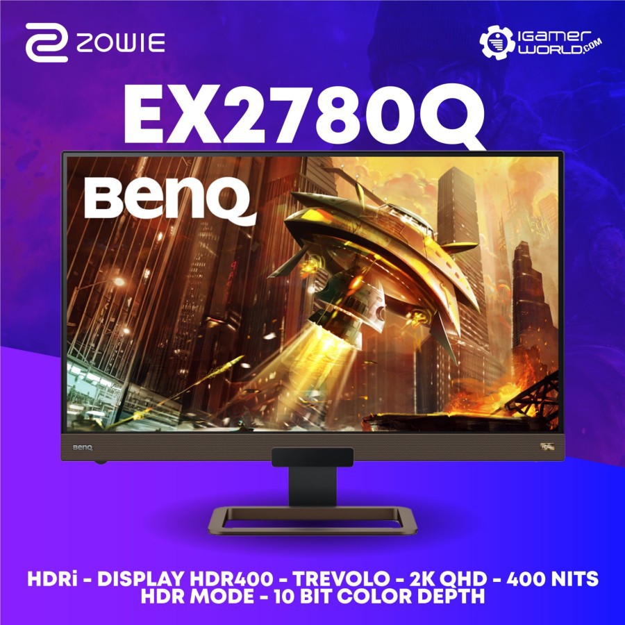 Jual BenQ EX2780Q 27" 144Hz HDRi IPS 2K FreeSync Gaming Monitor ...